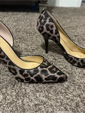 MICHAEL Michael Kors | Shoes | Michael Michael Kors Dorsay Leopard ...